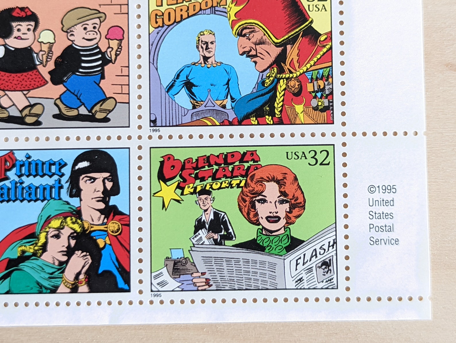 Comic Strip Classics Stamp Sheet of 20 Stamps 1995 32 Cent - Etsy Canada