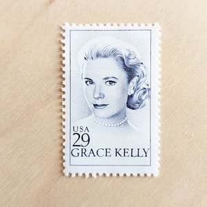 10 Grace Kelly Stamps, 29 Cent 1992 Unused Postage Stamps, Movie Star ...