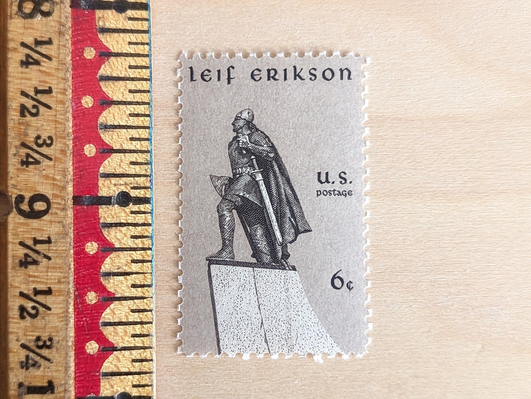 10 Leif Erickson Stamps, 1968 Unused Postage Stamps, 6 Cent Stamps - Etsy