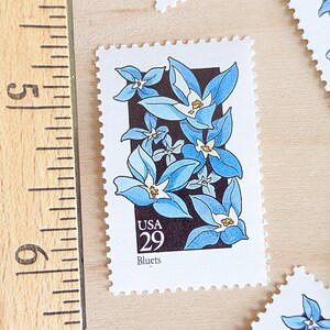 5 Bluets Wildflower, 29 Cent Stamps, 1992, USA Postage Stamps - Etsy