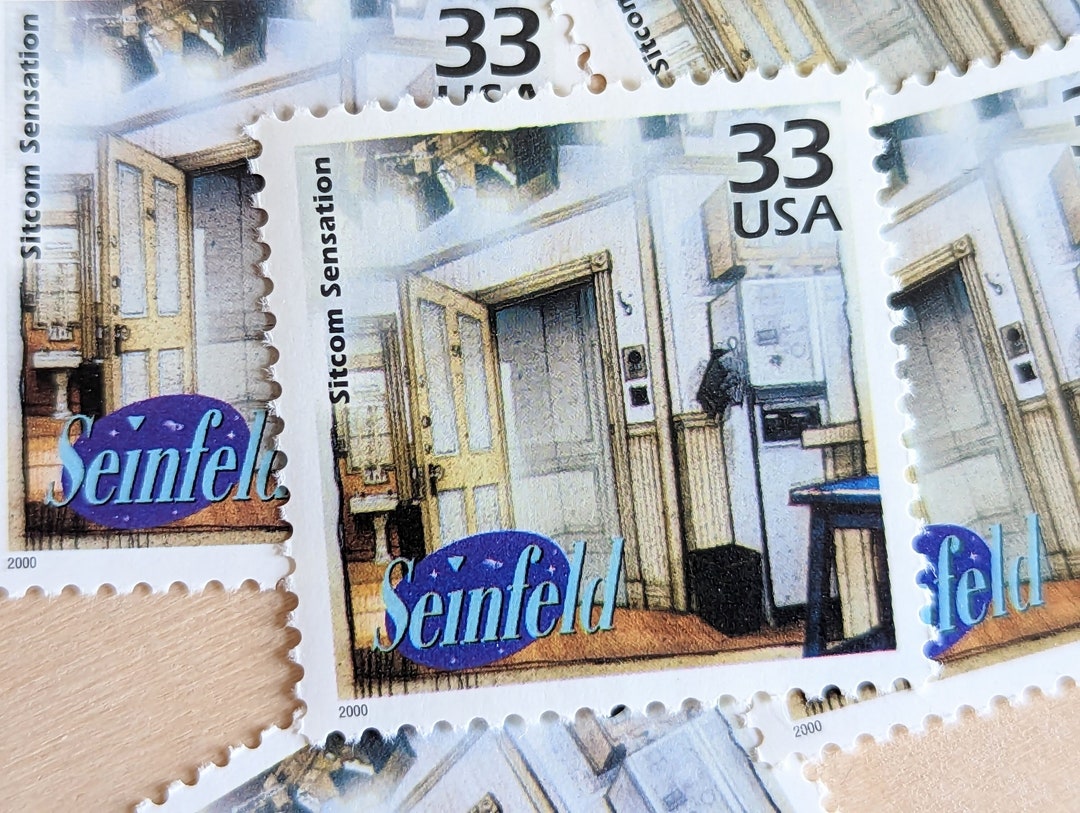 5 "seinfeld" Stamps, Vintage Unused USPS 33 Cent Postage Stamps, 1990s ...