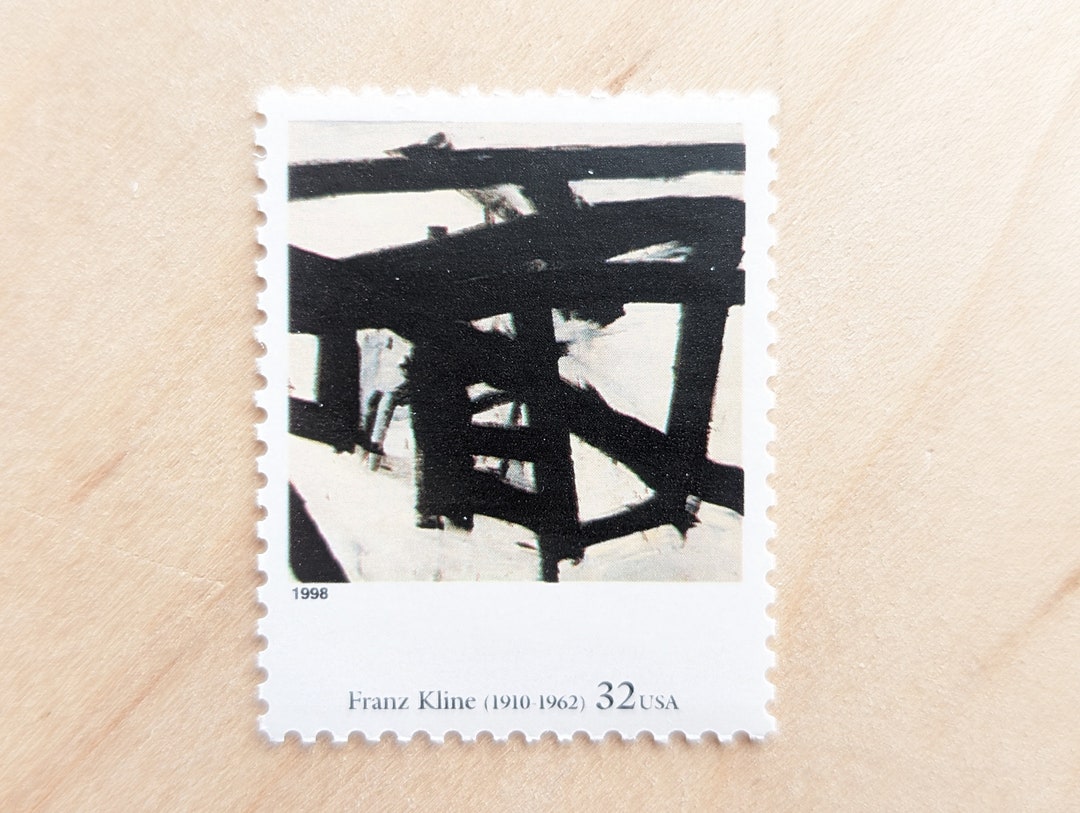 5 Mahoning by Franz Kline 32 Cent Postage Stamps, Four Centuries of ...