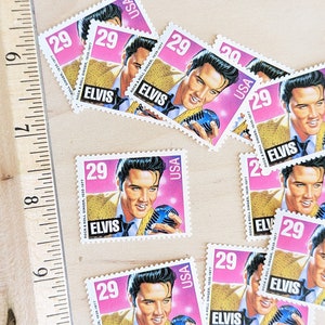 10 Elvis Presley Stamps, 29 Cent 1992 Unused Postage Stamps - Etsy