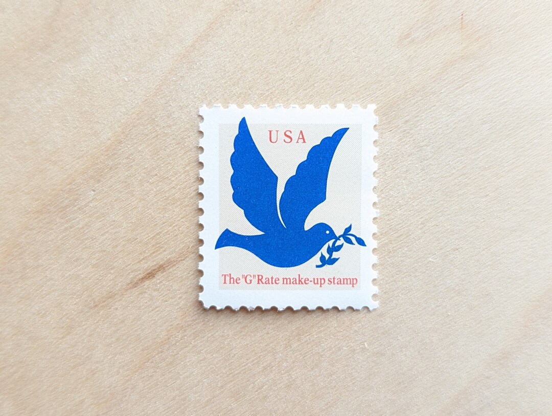 10 "g" Rate Make up Stamps, Dove Stamps, 1994 Unused Postage Stamps, 3 ...
