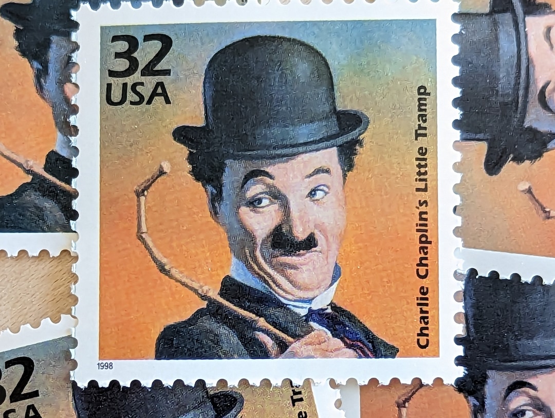 5 Charlie Chaplin, 32 Cent, 1998, 1910s Celebrate the Century, Unused ...