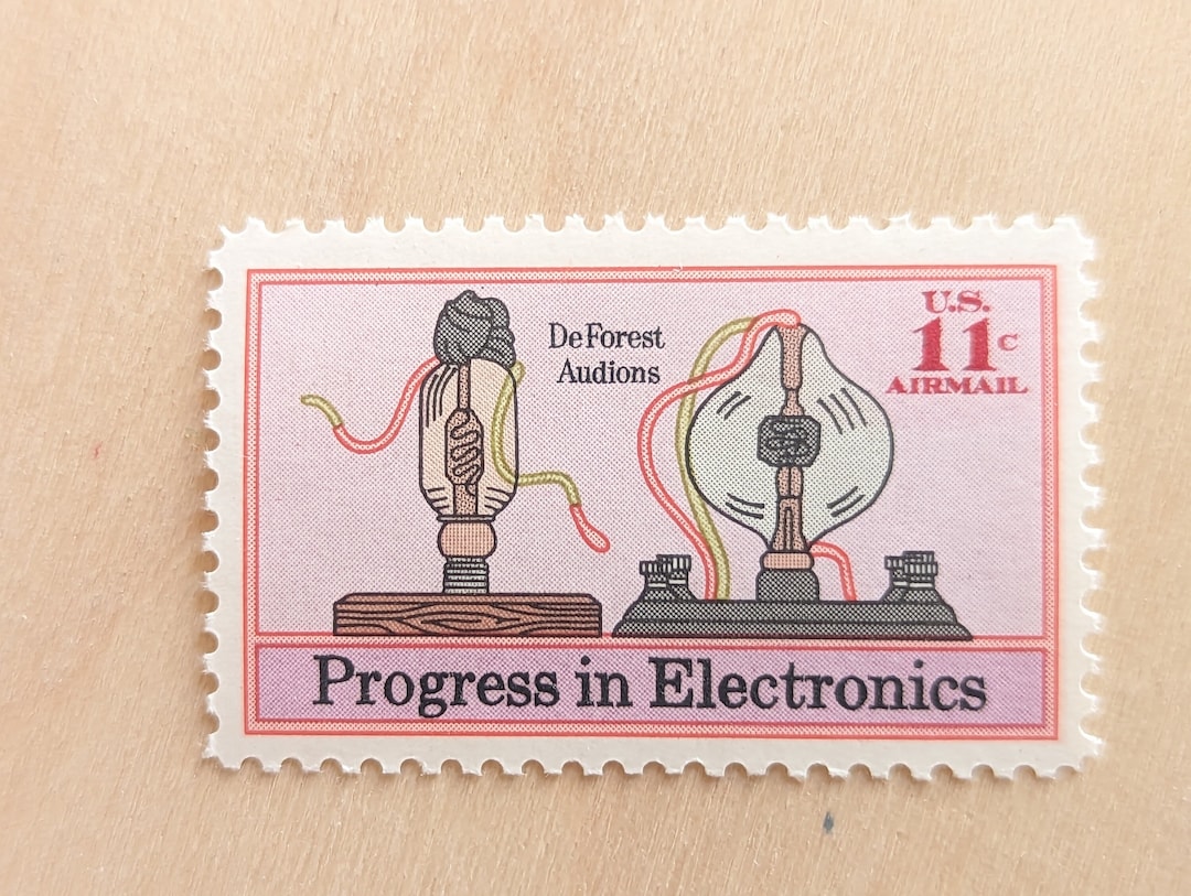 10 Progress in Electronics Stamps, 1973 Unused Postage Stamps, 11 Cent ...