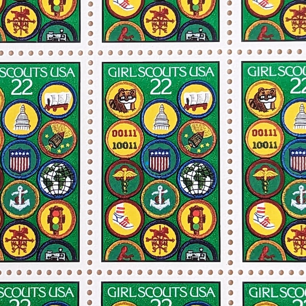 Girl Scout Stamp - Etsy