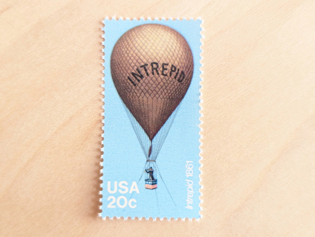 10 Intrepid 1861 US Postage Stamps , 20 Cent Unused 1982, Vintage ...
