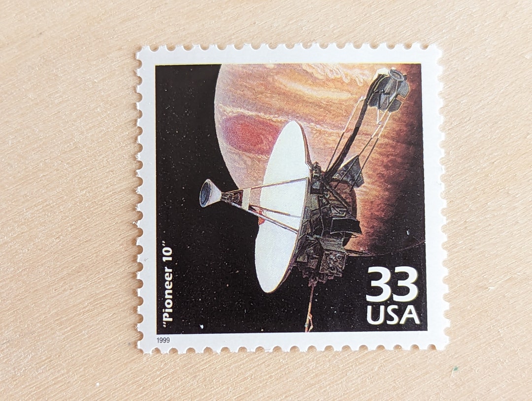 5 Pioneer 10 Stamps 33 Cent 1998 1970s Celebrate the - Etsy