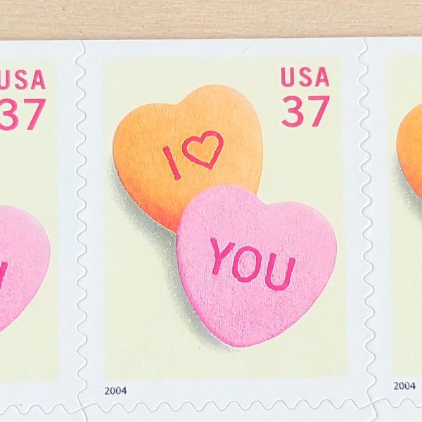 Love Heart Stamp - Etsy