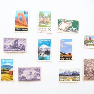 Choose Your State, One Stamp or Full 50 State Set & Washington DC ...
