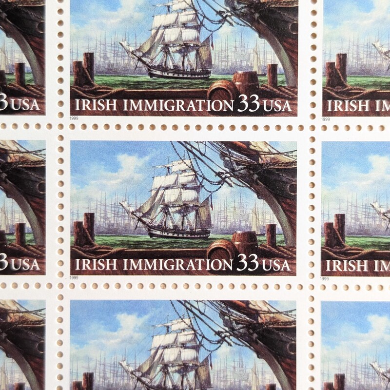Irish Stamp - Etsy