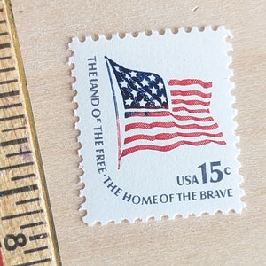 10 the Land of the Free - the Home of the Brave Stamps, 1977 Unused ...