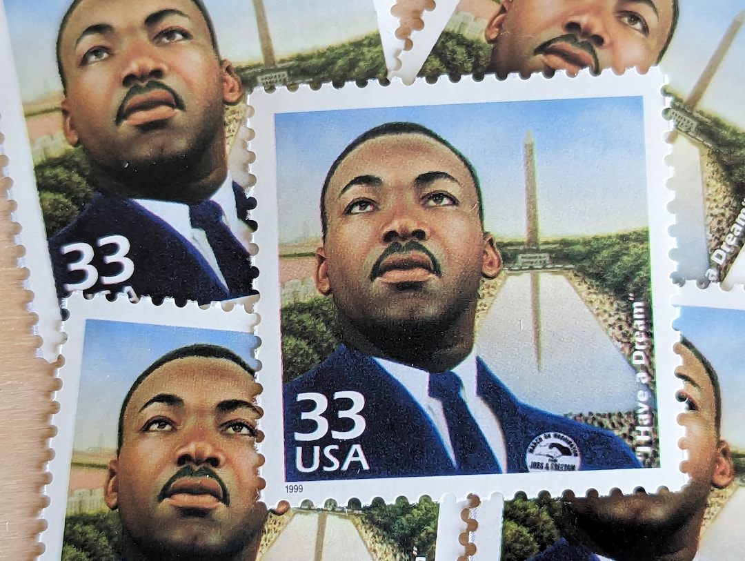 5 Dr. Martin Luther King Jr. Stamps, 33 Cent, 1998, 1960s Celebrate the ...