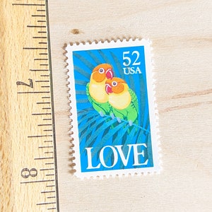 10 Love Parrot, 1994 Unused Postage Stamps, 52 Cent US Postage Stamps ...