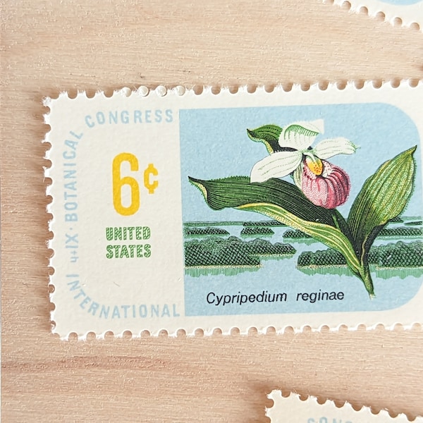 International Botanic Congress Stamps - Etsy