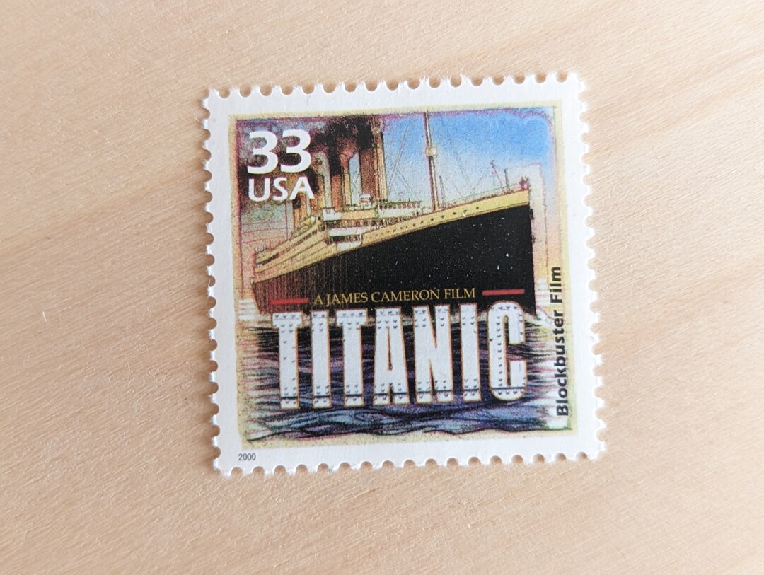 5 titanic Stamps 33 Cent 1998-2000 1990s - Etsy