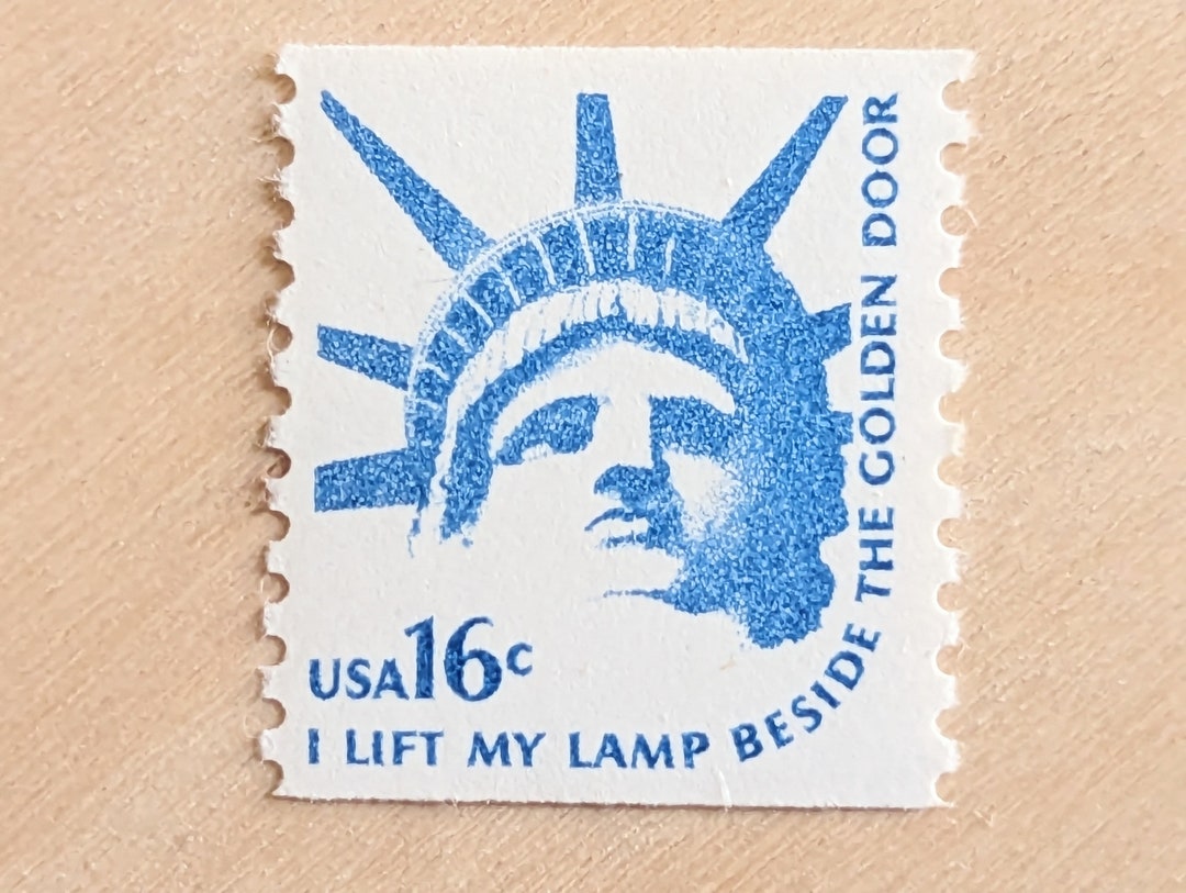 10 Statue of Liberty Stamps 1978 Unused Postage Stamps 16 - Etsy
