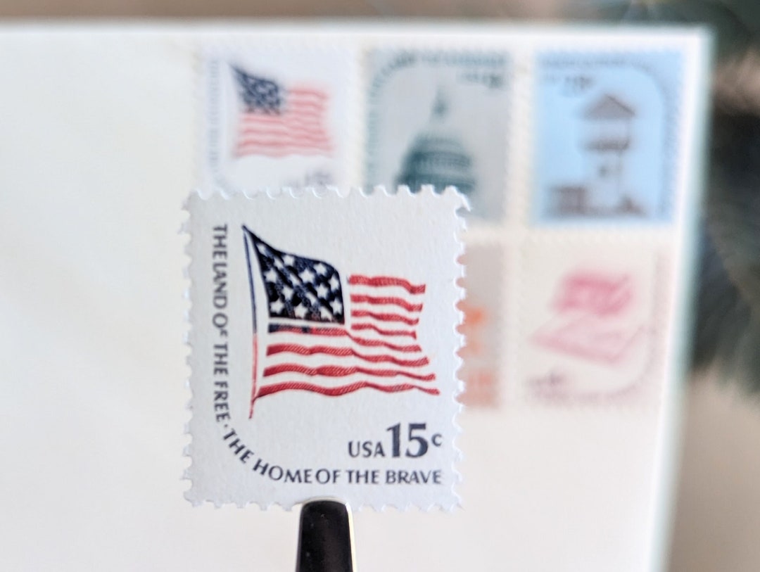 10 the Land of the Free - the Home of the Brave Stamps, 1977 Unused ...