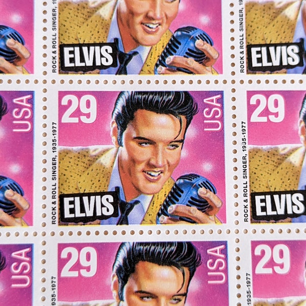 Elvis Stamps - Etsy