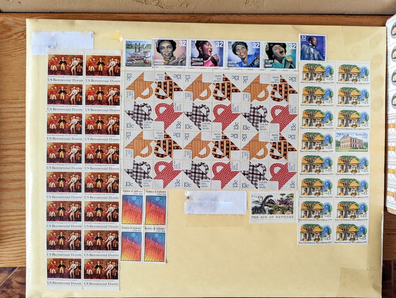 5 Snow White and the Seven Dwarfs Stamps, 32 Cent, 1998, 1930s ...