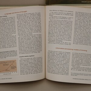 Vintage Introduction to Psychology Hardcover School Books Lot of 2 ...