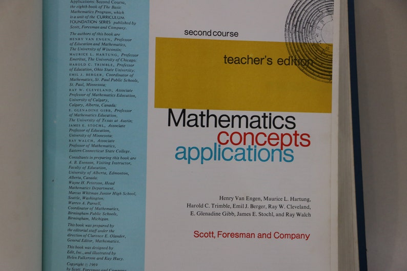 Math Textbook School Books Hardcover Mathematics Stacked Books Teacher ...