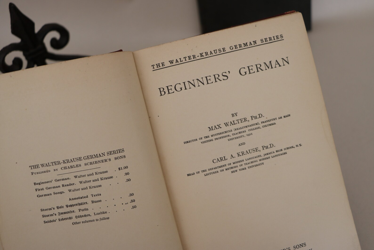 German School Books Lot of 3 Beginner's German Prose Composition ...