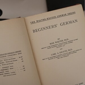 German School Books Lot of 3 - Beginner's German Prose Composition ...