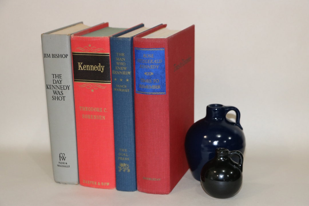 President John F. Kennedy & Rose Fitzgerald Book Lot JFK Presidential ...