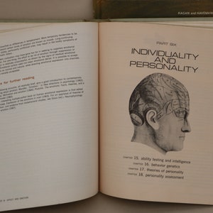 Vintage Introduction to Psychology Hardcover School Books Lot of 2 ...