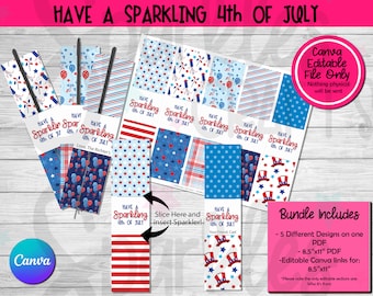 Have a Cool 4th of July, Fourth of July Gift Tag, Party Favor Tag ...