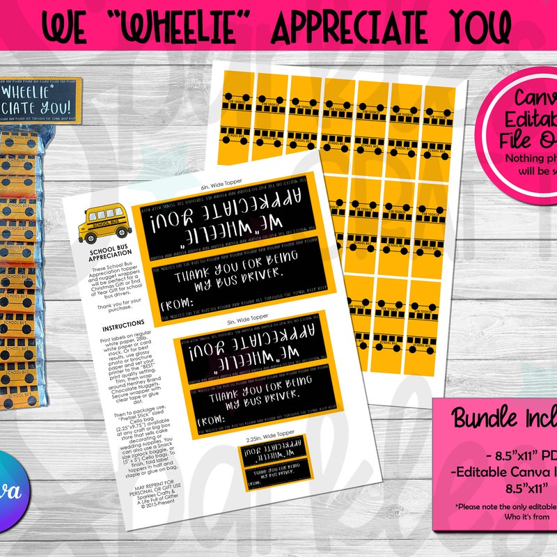 Bus Candy Wrapper - Etsy