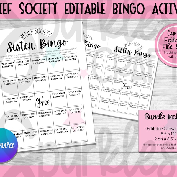 Get to Know You Bingo - Etsy