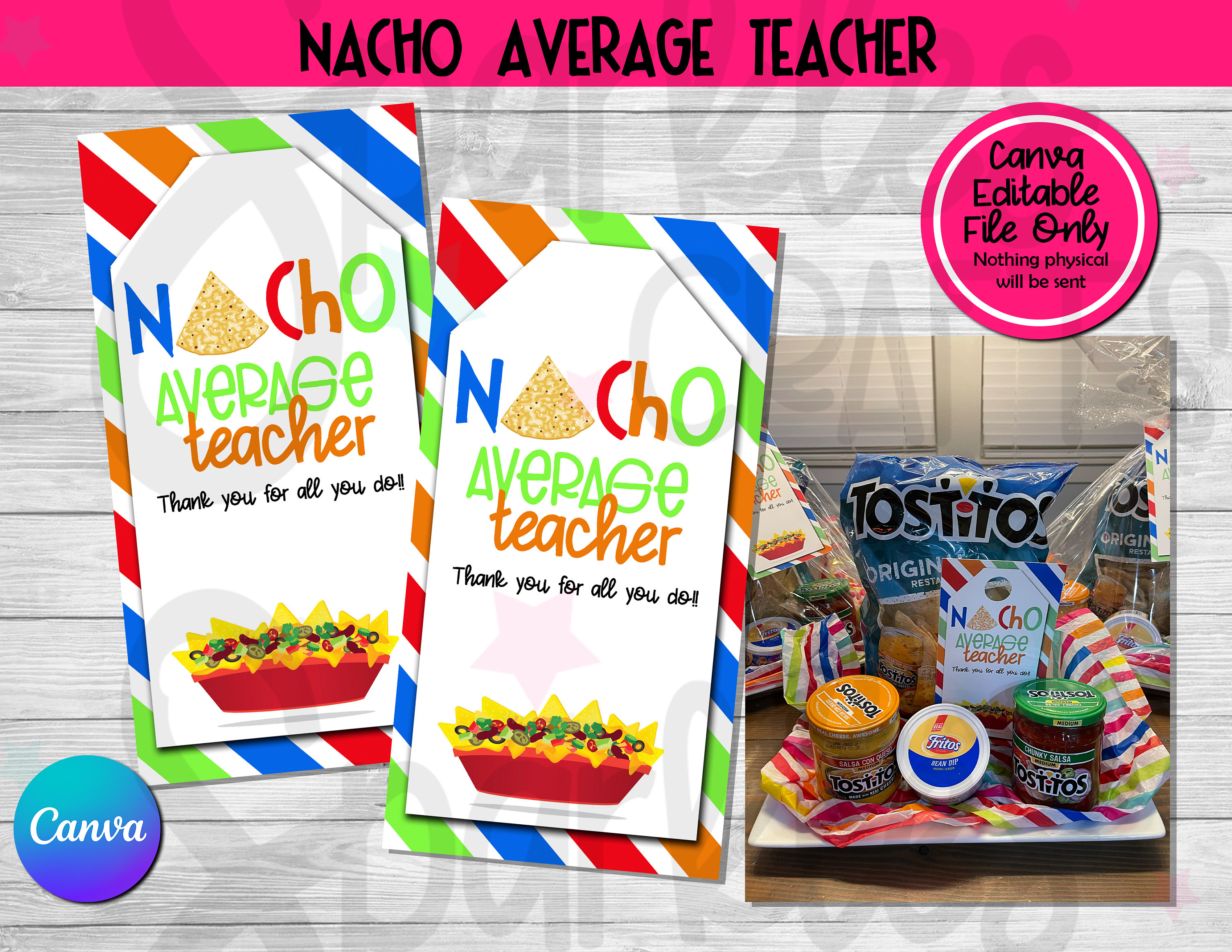 Nacho Average Teacher, Not Your Average Teacher, Teacher Appreciation ...