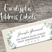 Personalized Return Address Labels for Wedding Invitations, Save the ...