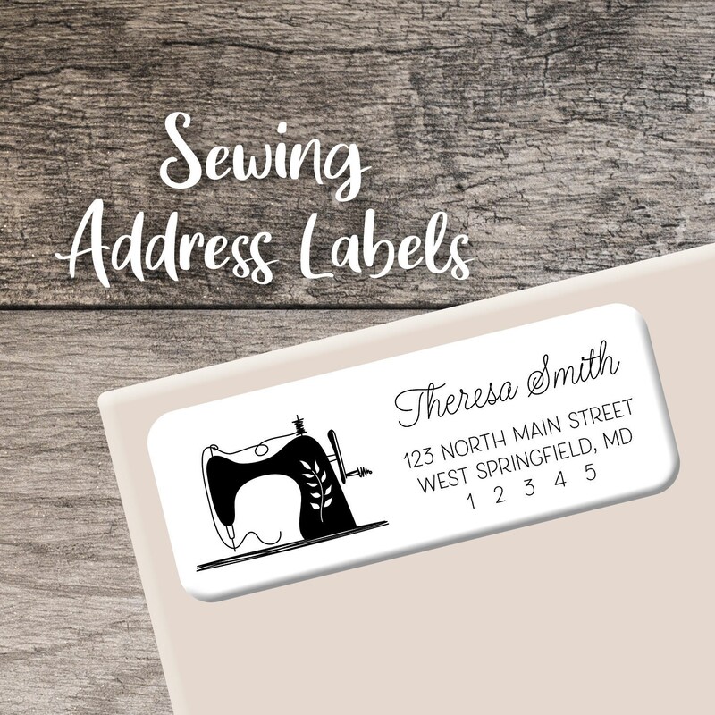 Sewing Machine Label - Etsy