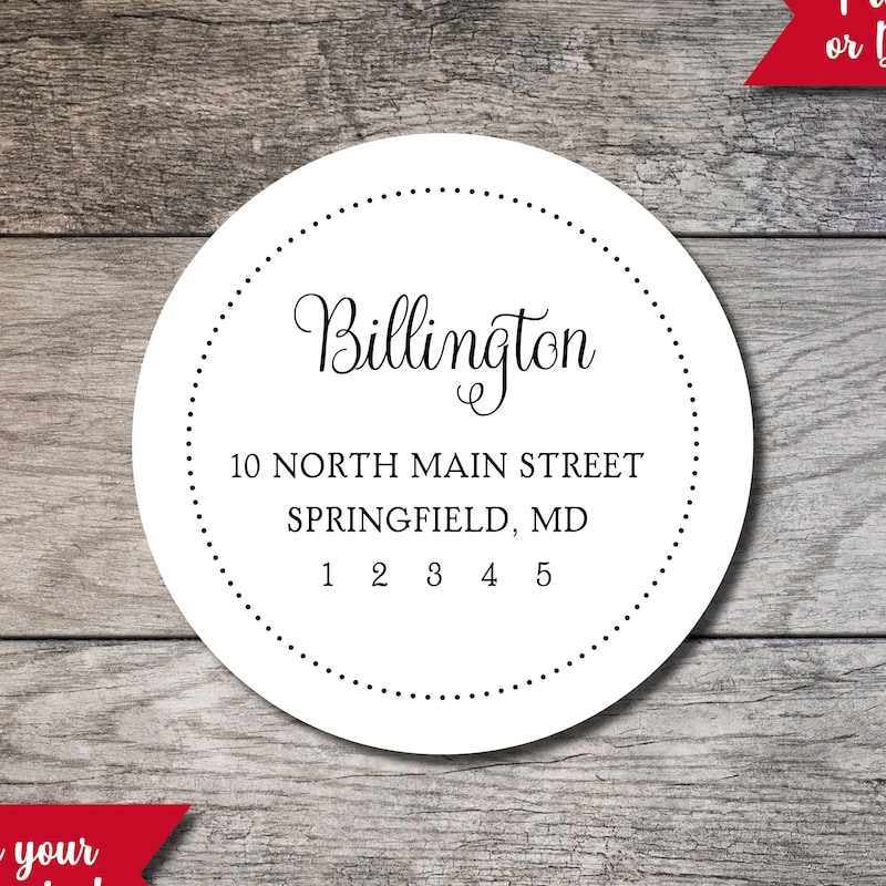 Circle Labels - Etsy