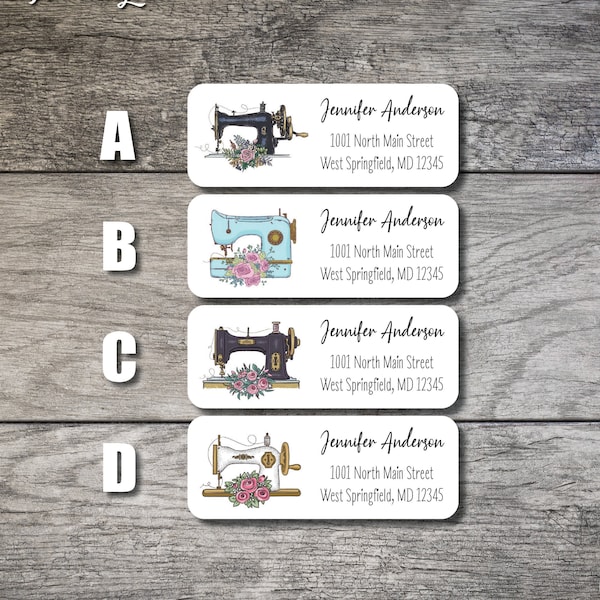 Sewing Machine Label - Etsy