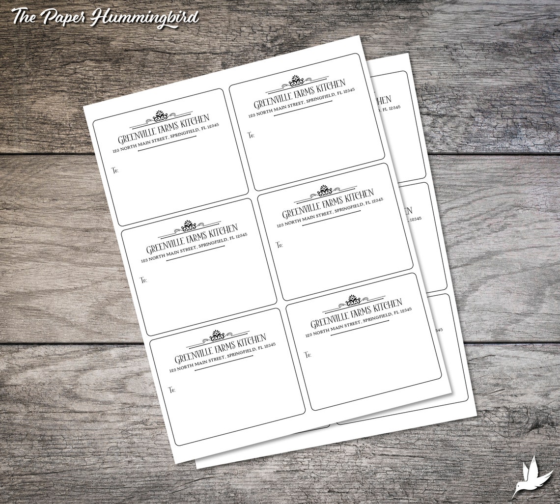 Shipping Labels Custom Shipping Stickers 002 Personalized - Etsy