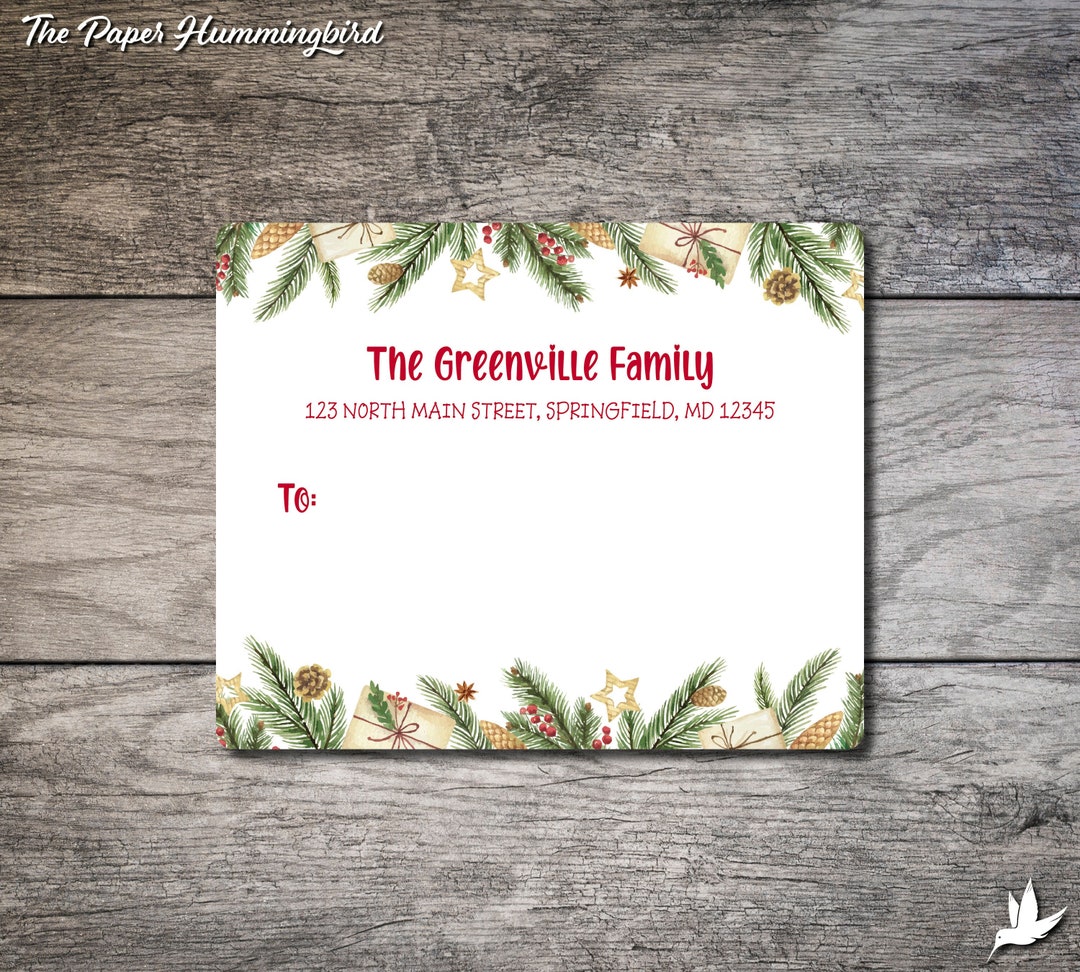 Shipping Labels, Custom Shipping Stickers 005, Personalized Label ...