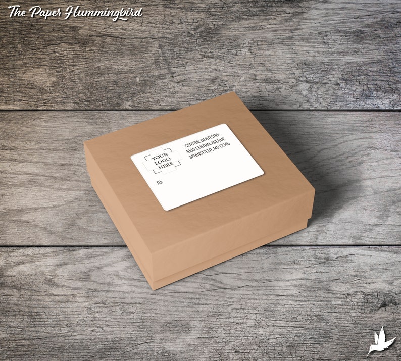 Logo Shipping Labels Custom Shipping Sticker Personalized - Etsy