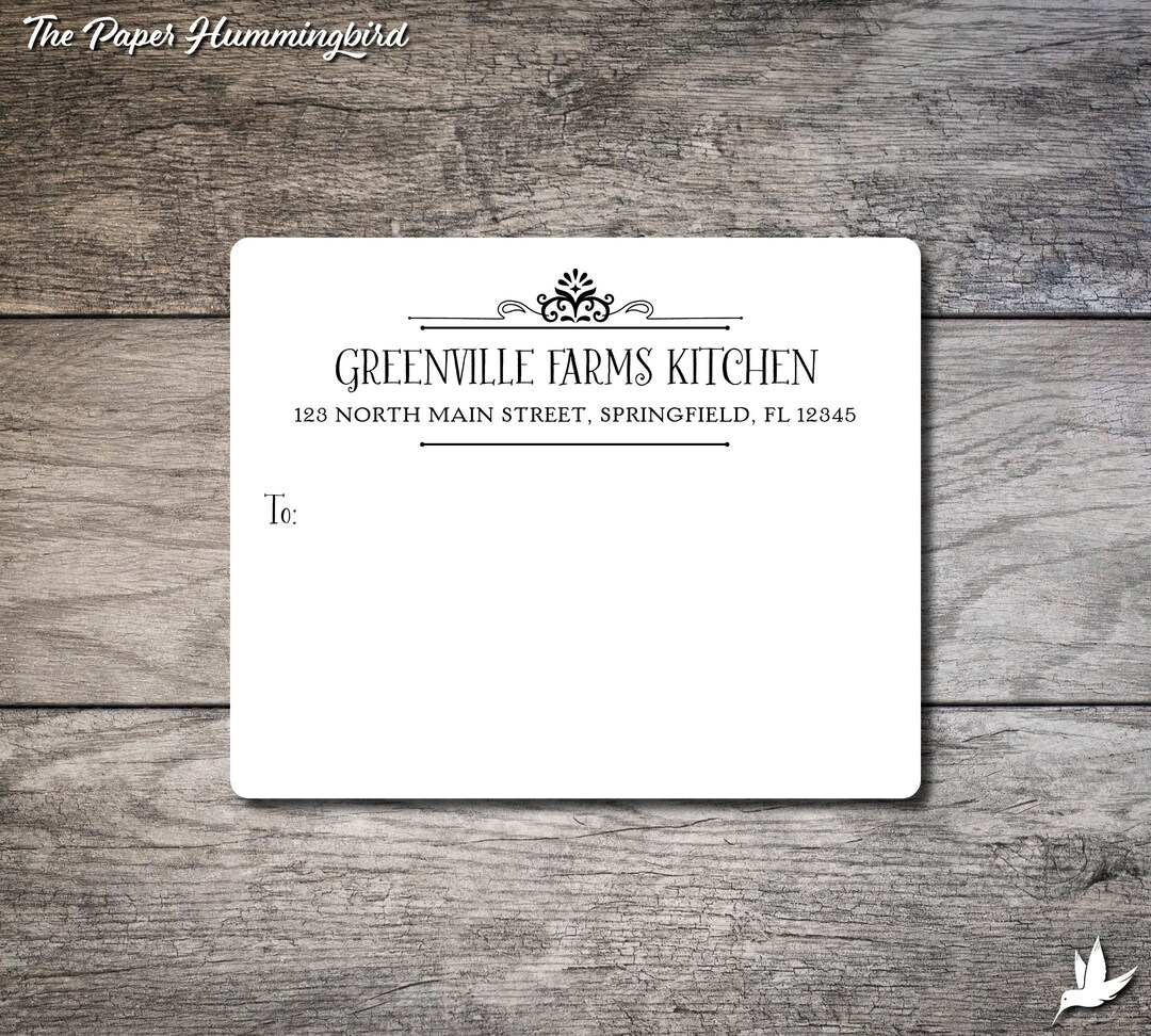 Shipping Labels Custom Shipping Stickers 002 Personalized - Etsy