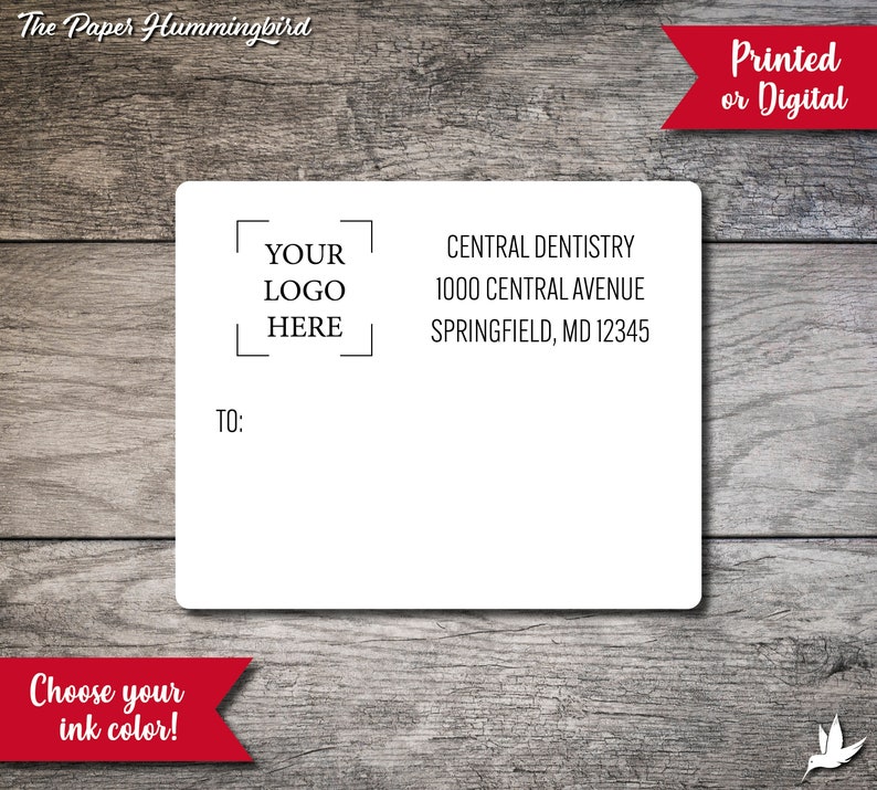 Logo Shipping Labels Custom Shipping Sticker Personalized - Etsy