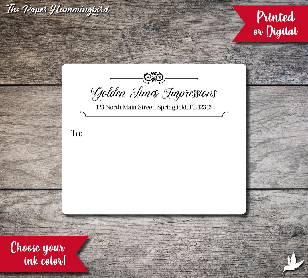 Shipping Labels, Custom Shipping Stickers 009, Personalized Label ...