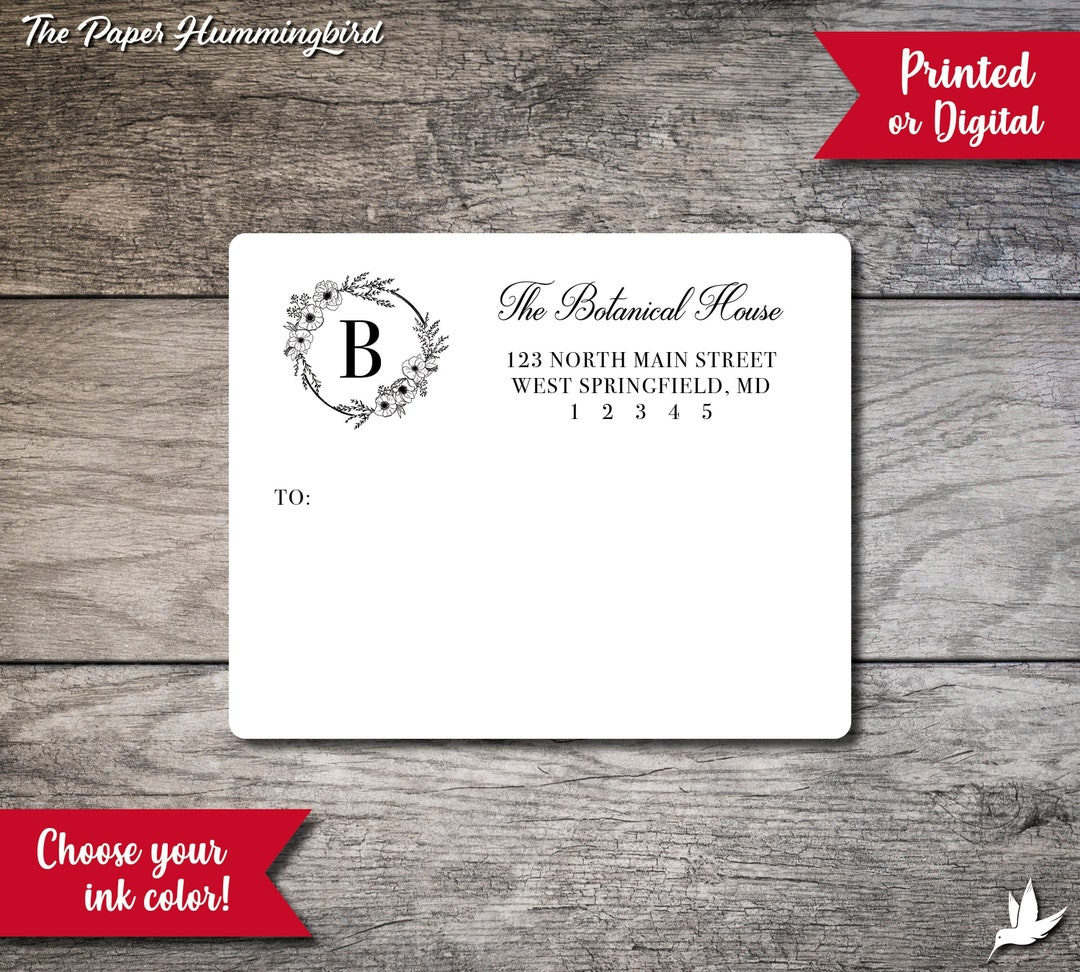 Shipping Labels, Custom Shipping Stickers 015, Personalized Label ...