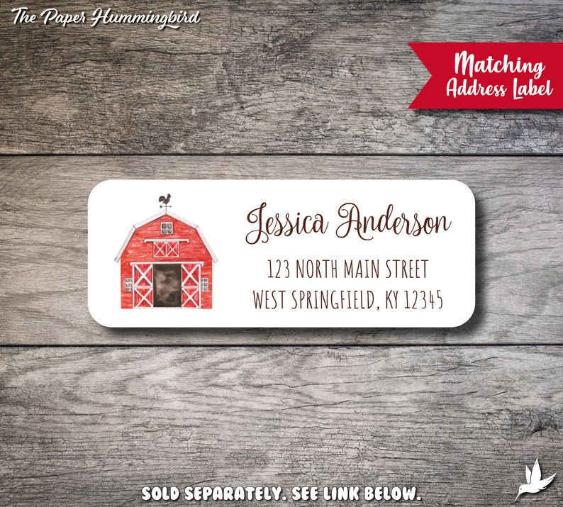 Farm Favor Tags Petting Zoo Birthday Thank You Tags Barnyard - Etsy