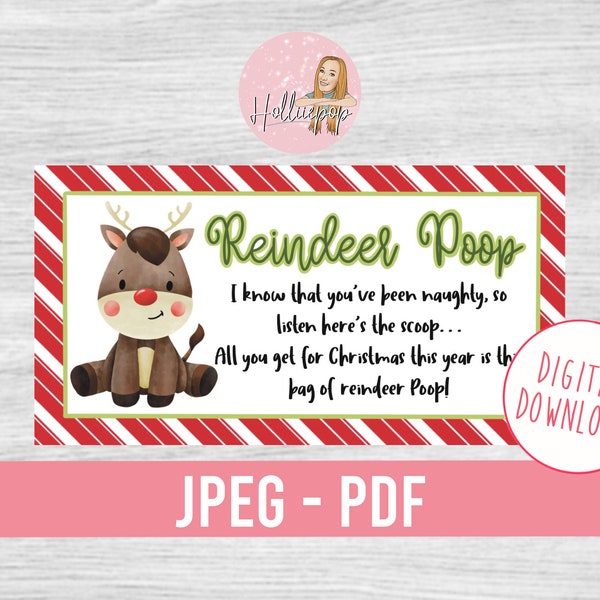 Reindeer Poop - Etsy