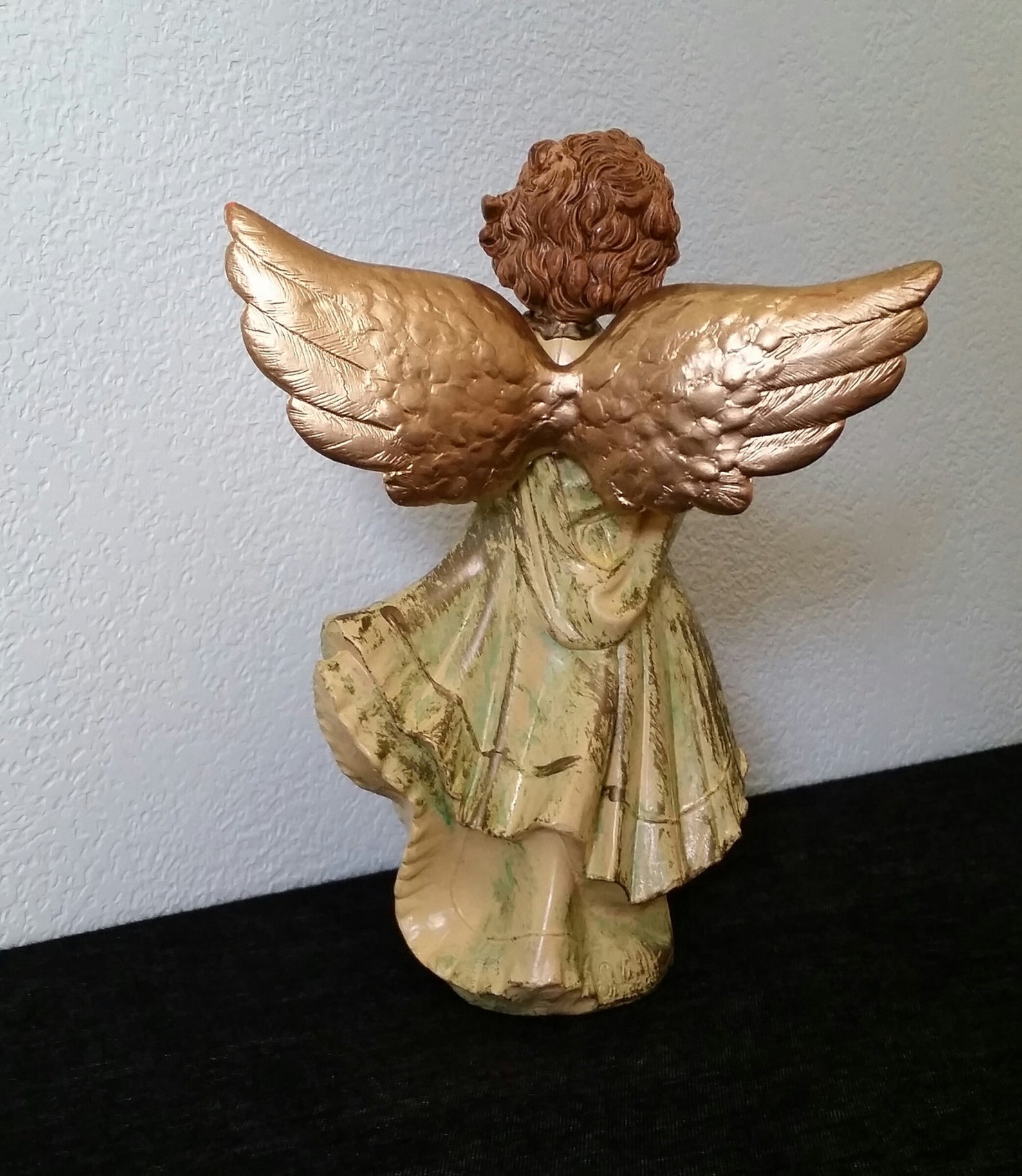 Angel Holding Lamb Figurine Simonetti 5636 Angel With Gold - Etsy