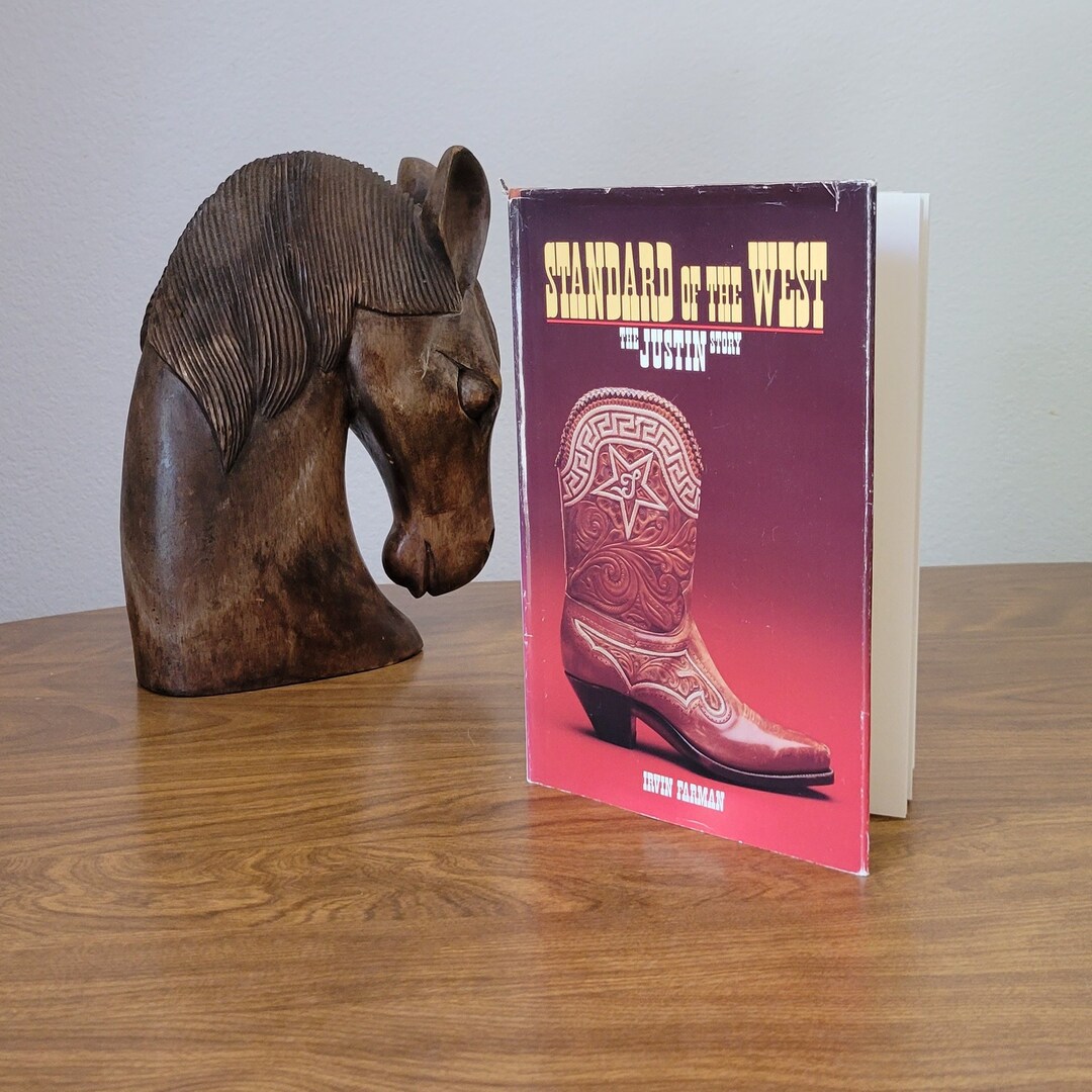 Justin Boots Standard of the West Book, Boot Maker History - Etsy